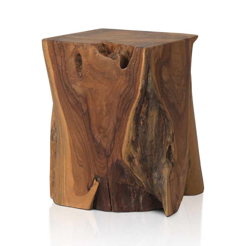 Four Hands Teak Outdoor Accent Stool - 2Modern