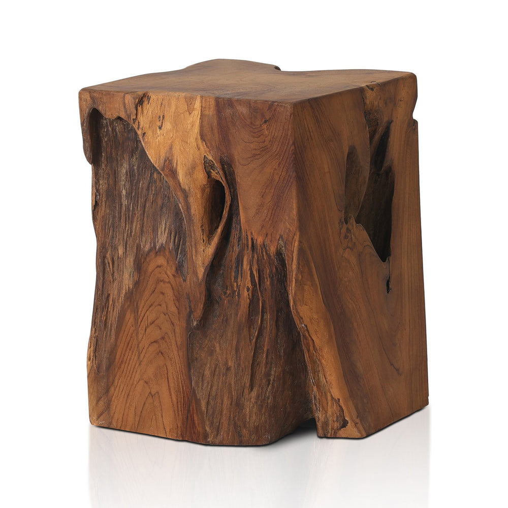 Four Hands Teak Outdoor Accent Stool - 2Modern