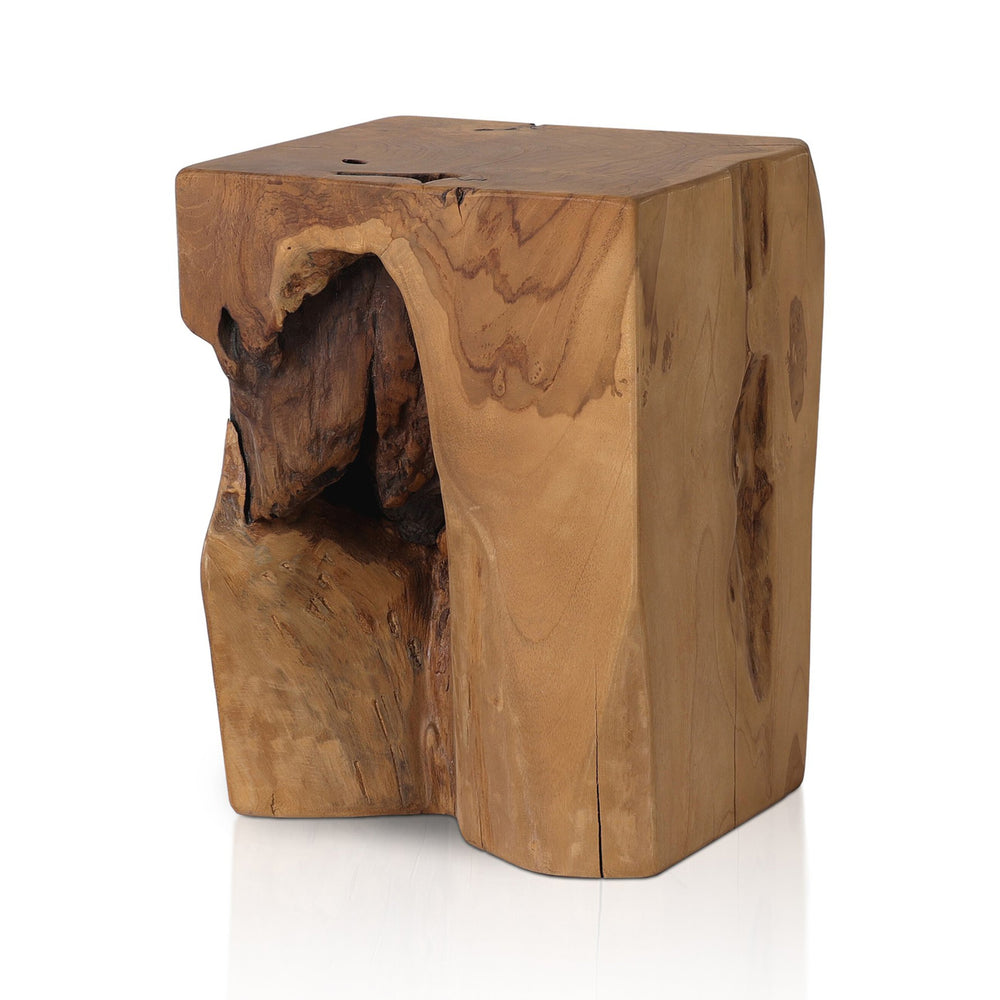 Four Hands Teak Outdoor Accent Stool - 2Modern