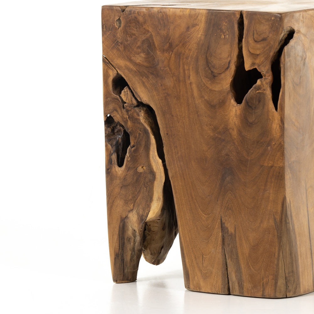 Four Hands Teak Outdoor Accent Stool - 2Modern