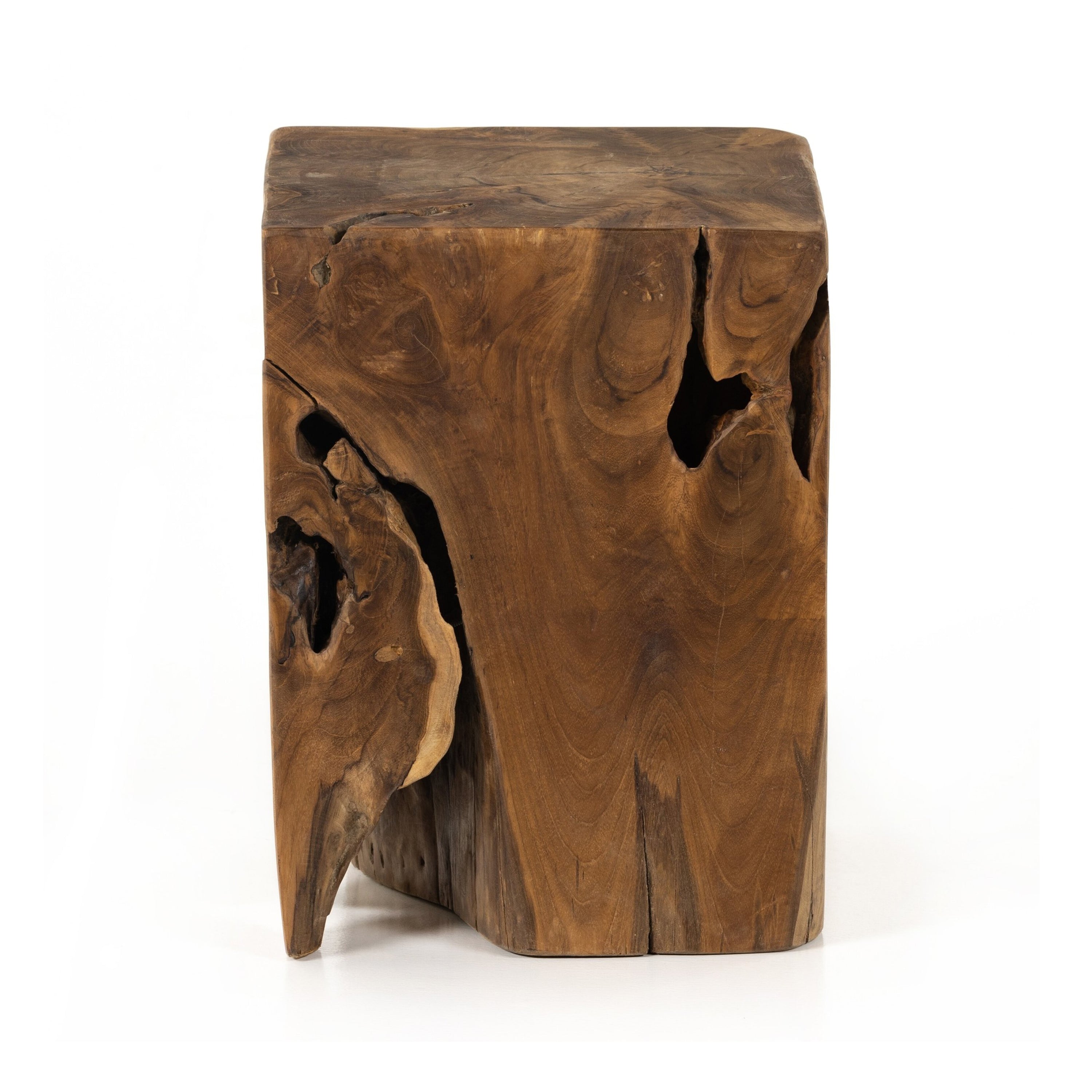 Four Hands Teak Outdoor Accent Stool - 2Modern