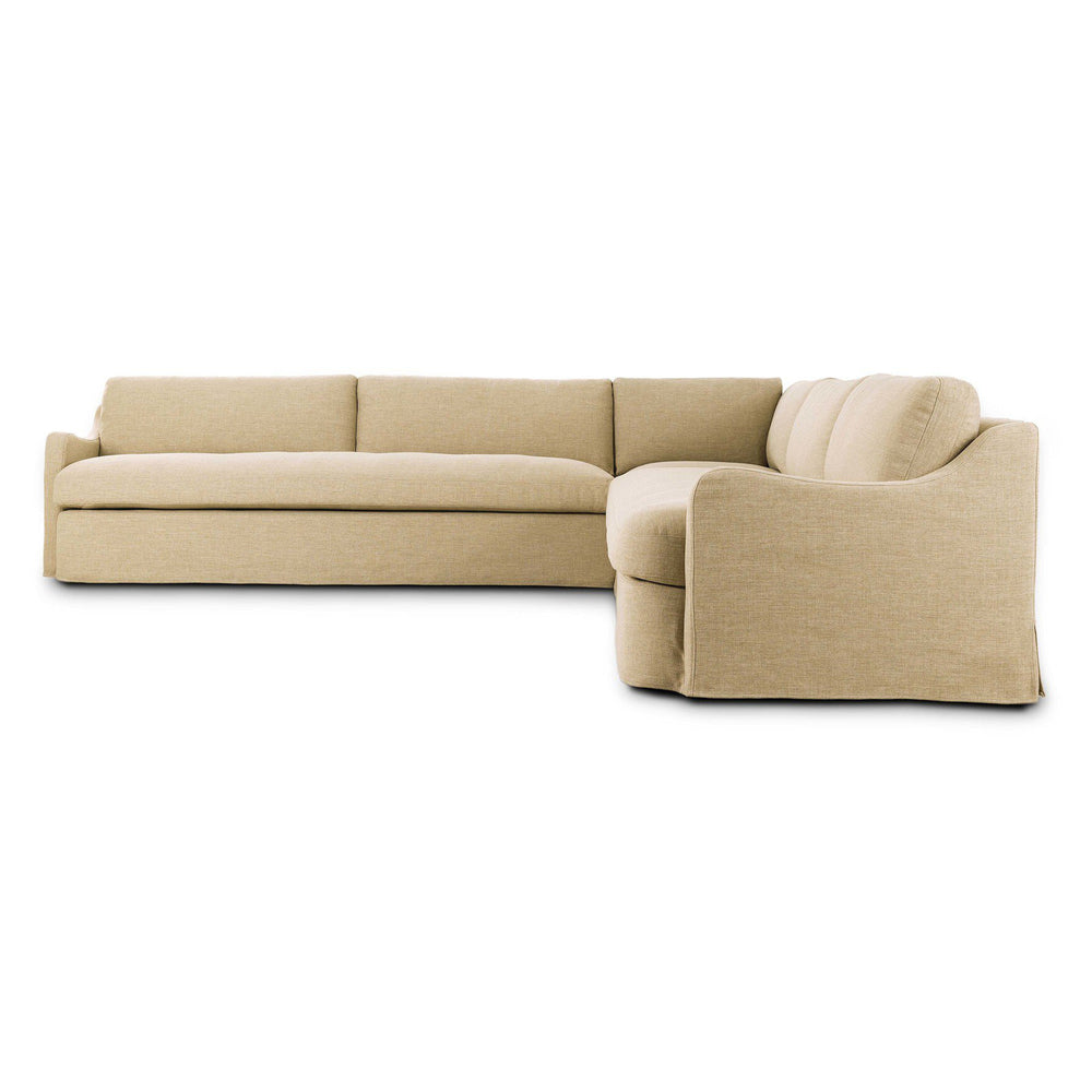 Four Hands Amber Lewis x Four Hands Aurelia 3-Piece Sectional Sofa ...