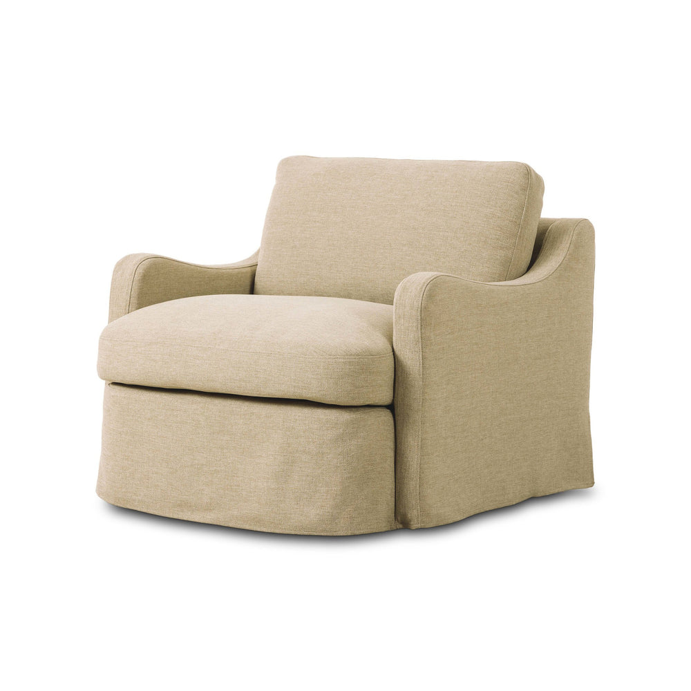 Four Hands Amber Lewis x Four Hands Aurelia Outdoor Swivel Chair - 2Modern