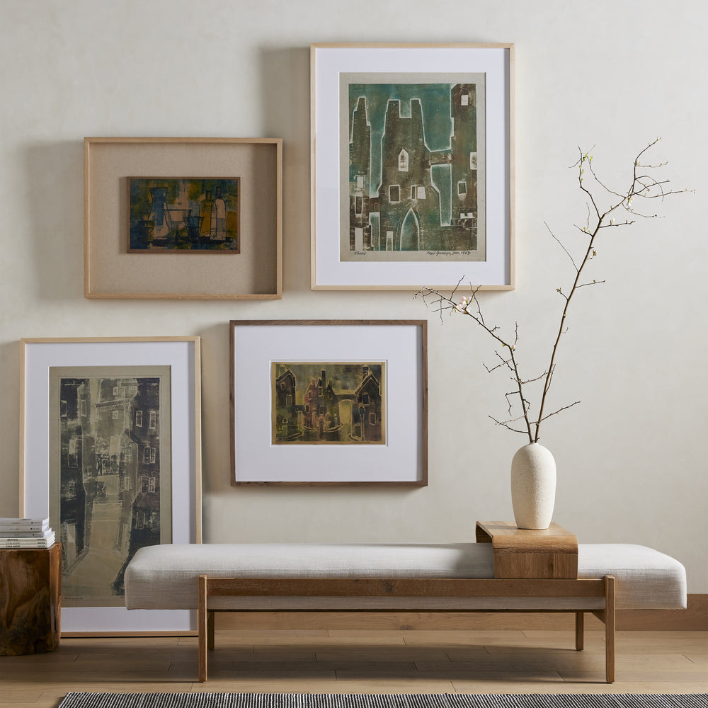 Four Hands Fawkes Bench - 2Modern