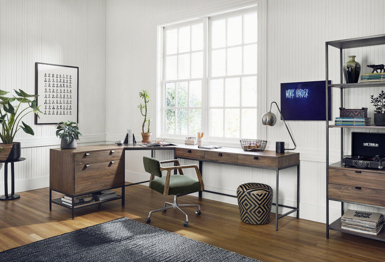 Four Hands Trey Modular Writing Desk - 2Modern