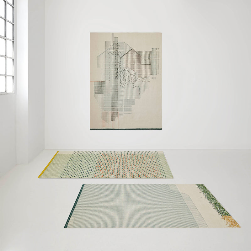 GAN Rugs Backstitch Busy Rug - 2Modern