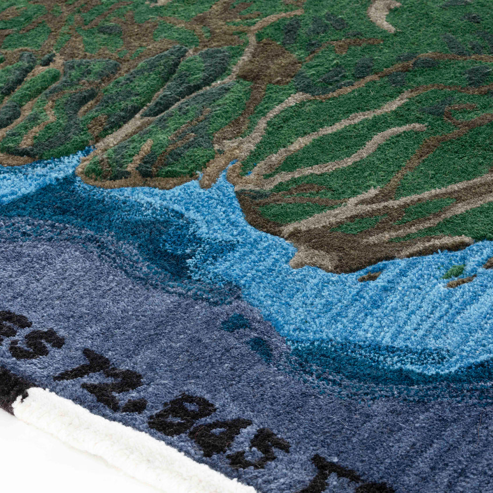 GAN Rugs Plastic Rivers Ganges Rug - 2Modern