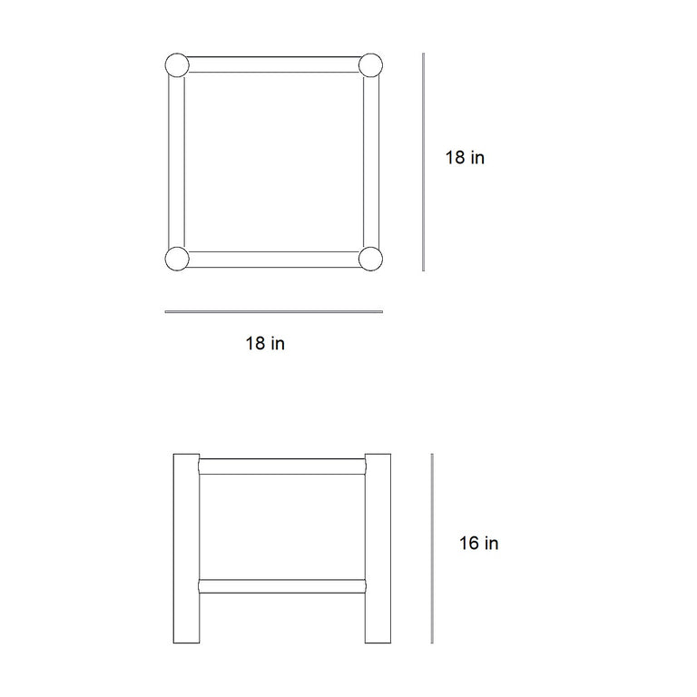 GAN Rugs Roots 03 Stool - 2Modern