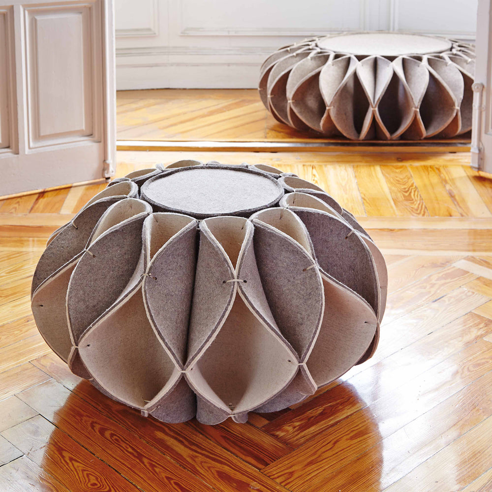 GAN Rugs Ruff High Pouf - 2Modern