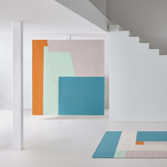 GAN Rugs Weave Space Hopper Square Rug - 2Modern