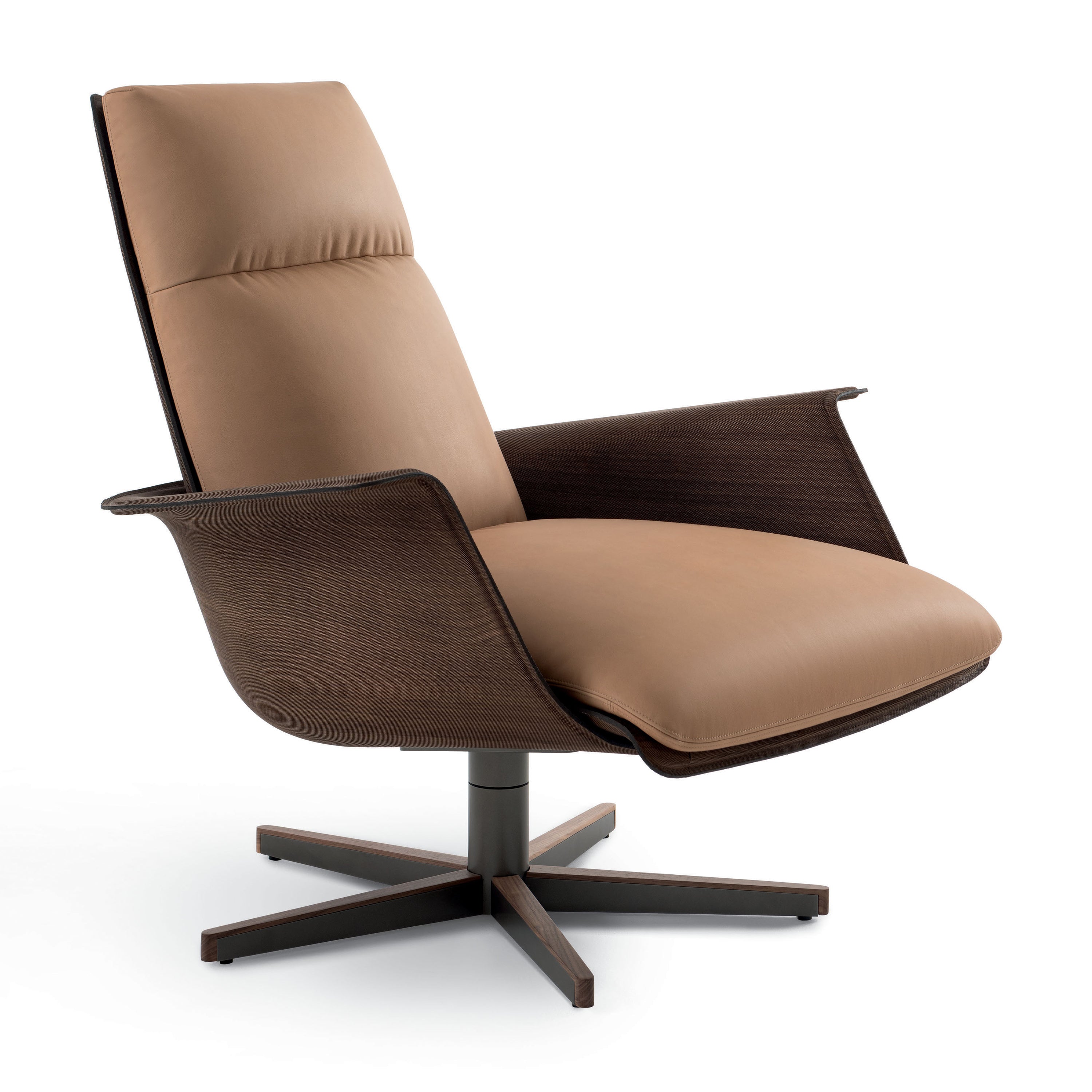 Giorgetti Clori Swivel Lounge Armchair - 2Modern