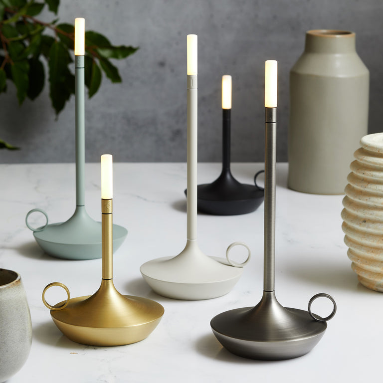 Graypants Wick Portable Table Lamp - 2Modern