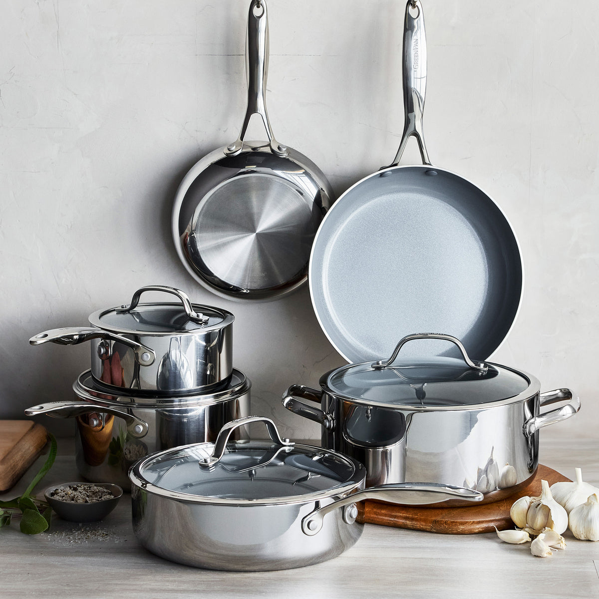 Greenpan Valencia Pro 10-Piece Cookware Set - 2Modern
