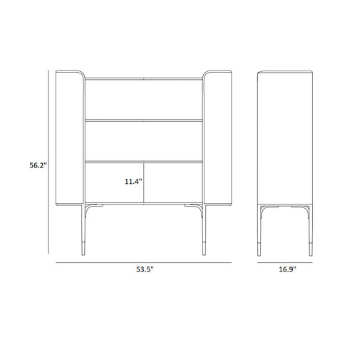 Gebruder Thonet Vienna Mos Bookcase - 2Modern
