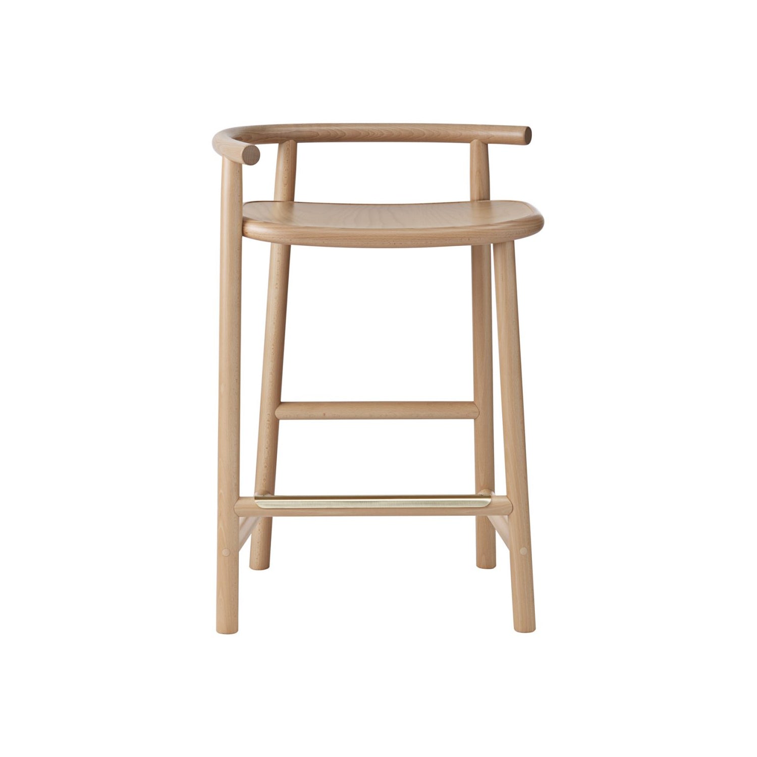 Gebruder Thonet Vienna Single Curve Stool - 2Modern