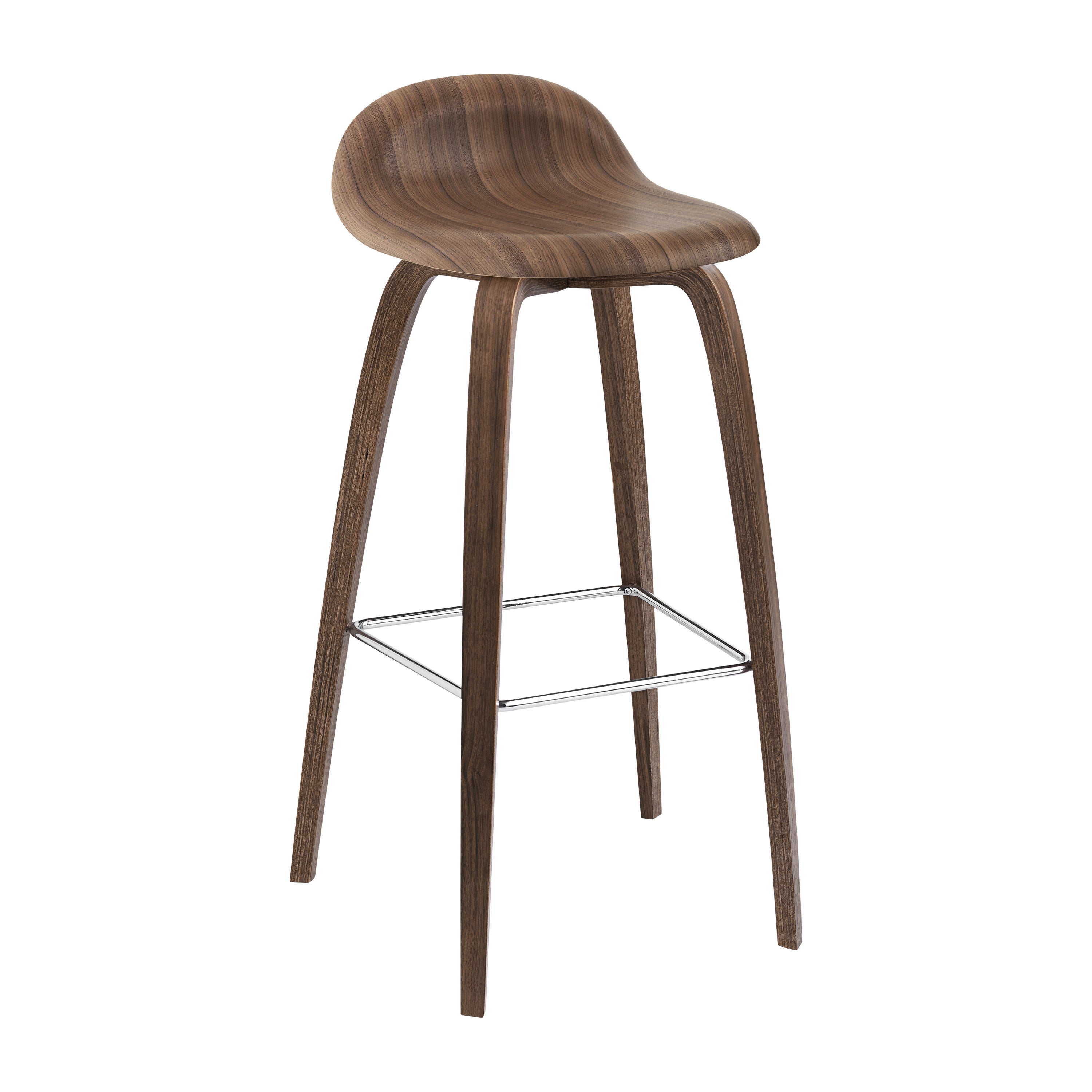 Gubi 3D Wood Stool - 2Modern