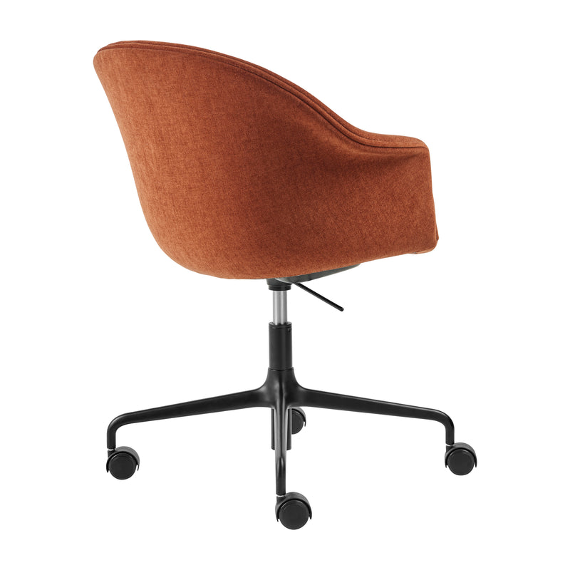 Gubi Bat Fully Upholstered Swivel Conference Chair - 2Modern