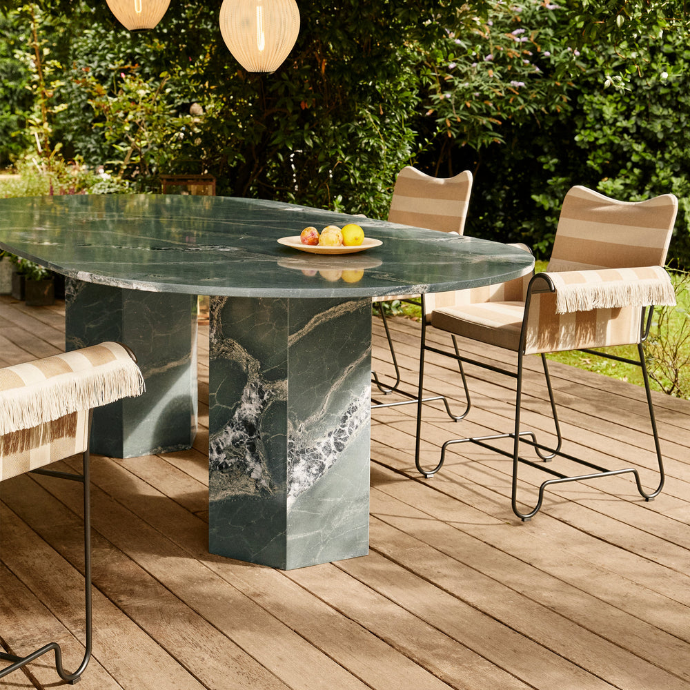 Gubi Epic Elliptical Outdoor Dining Table - 2Modern