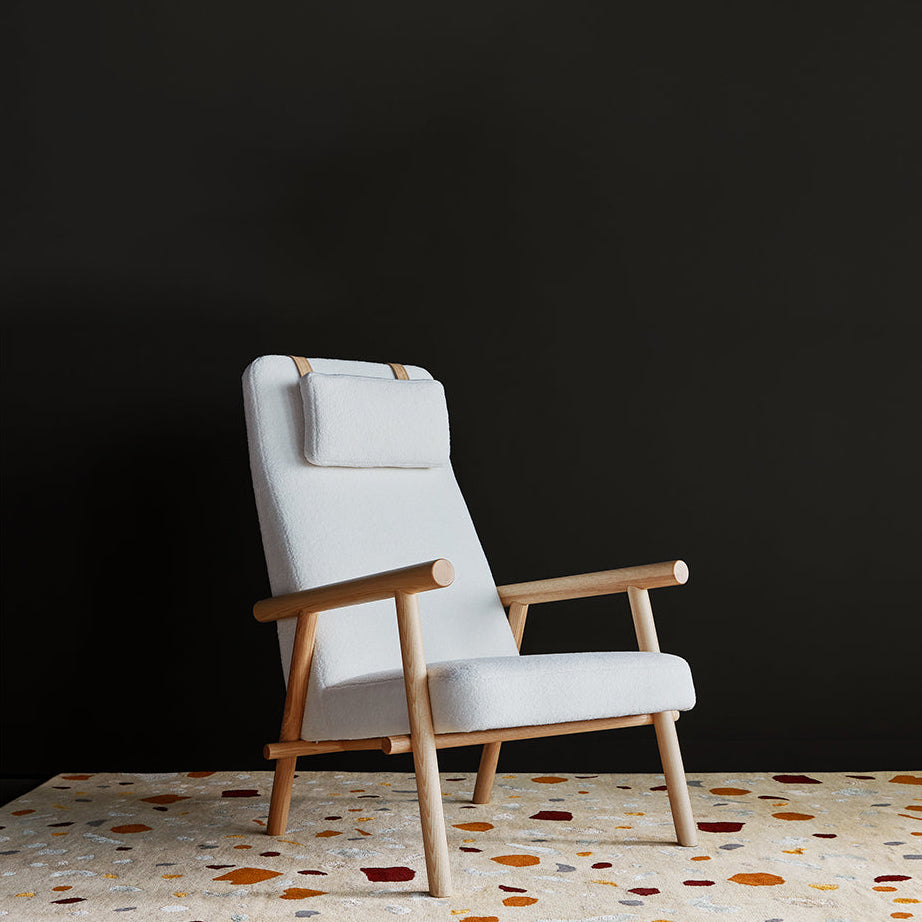 Gus Labrador Lounge Chair and Ottoman - 2Modern