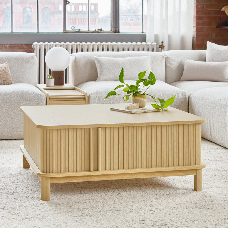 Gus Ledger Coffee Table - 2Modern