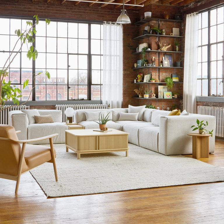 Gus Nest Modular 5-piece Corner Sectional - 2Modern