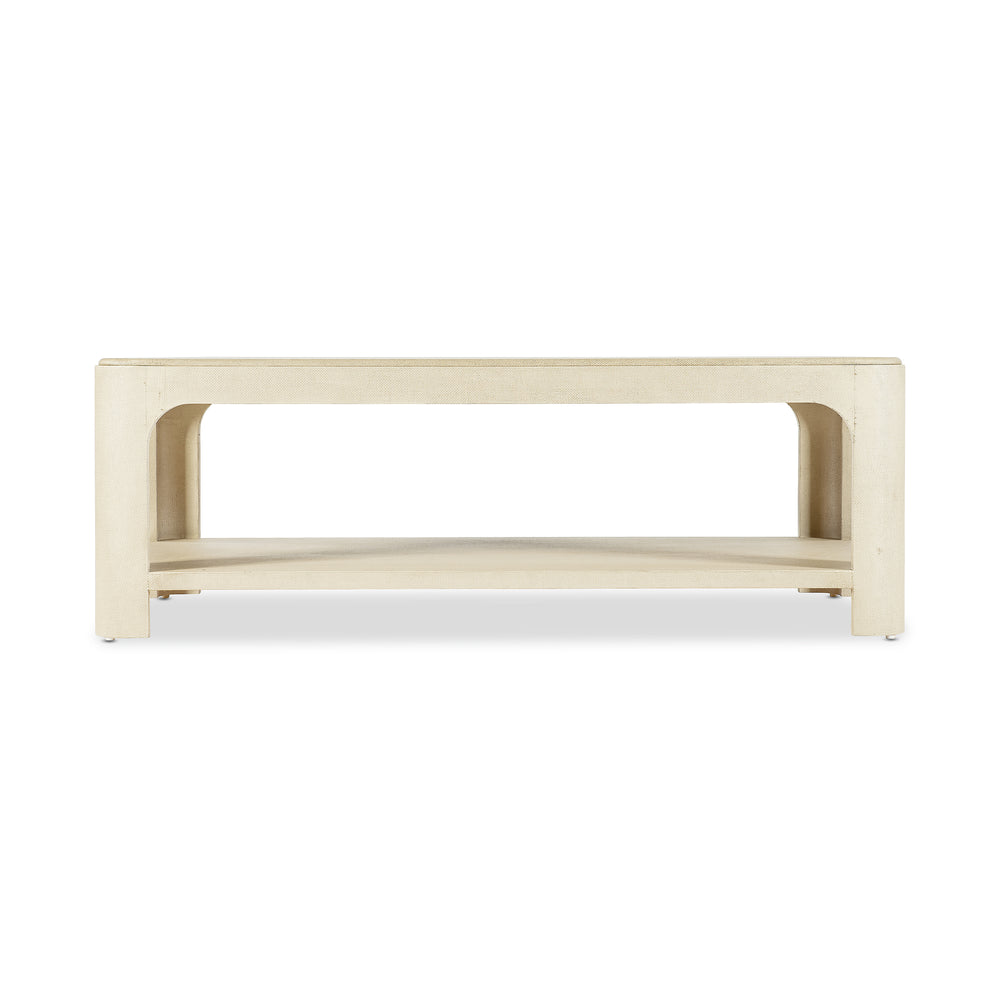 Hooker Furniture Archives Raffia Rectangle Cocktail Table - 2Modern