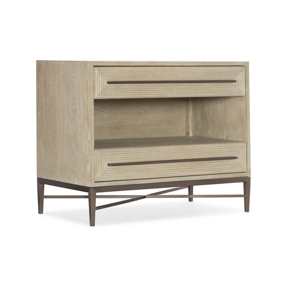 Hooker Furniture Cascade 2-Drawer Nightstand - 2Modern