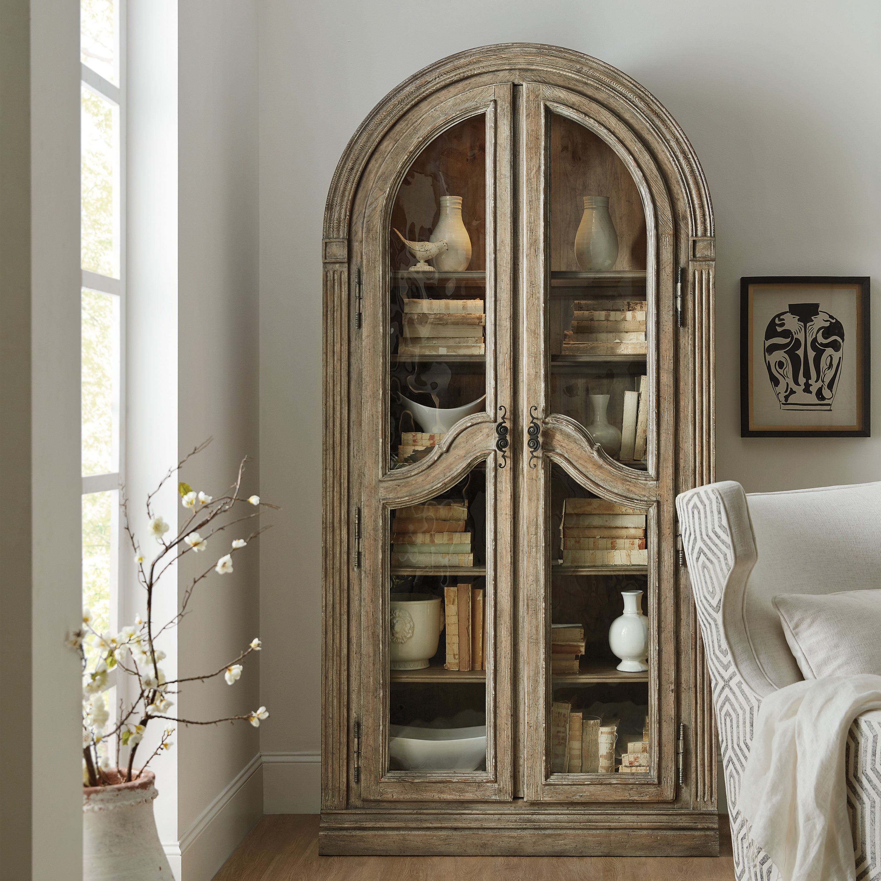 Hooker Furniture Castella Bunching Curio - 2Modern