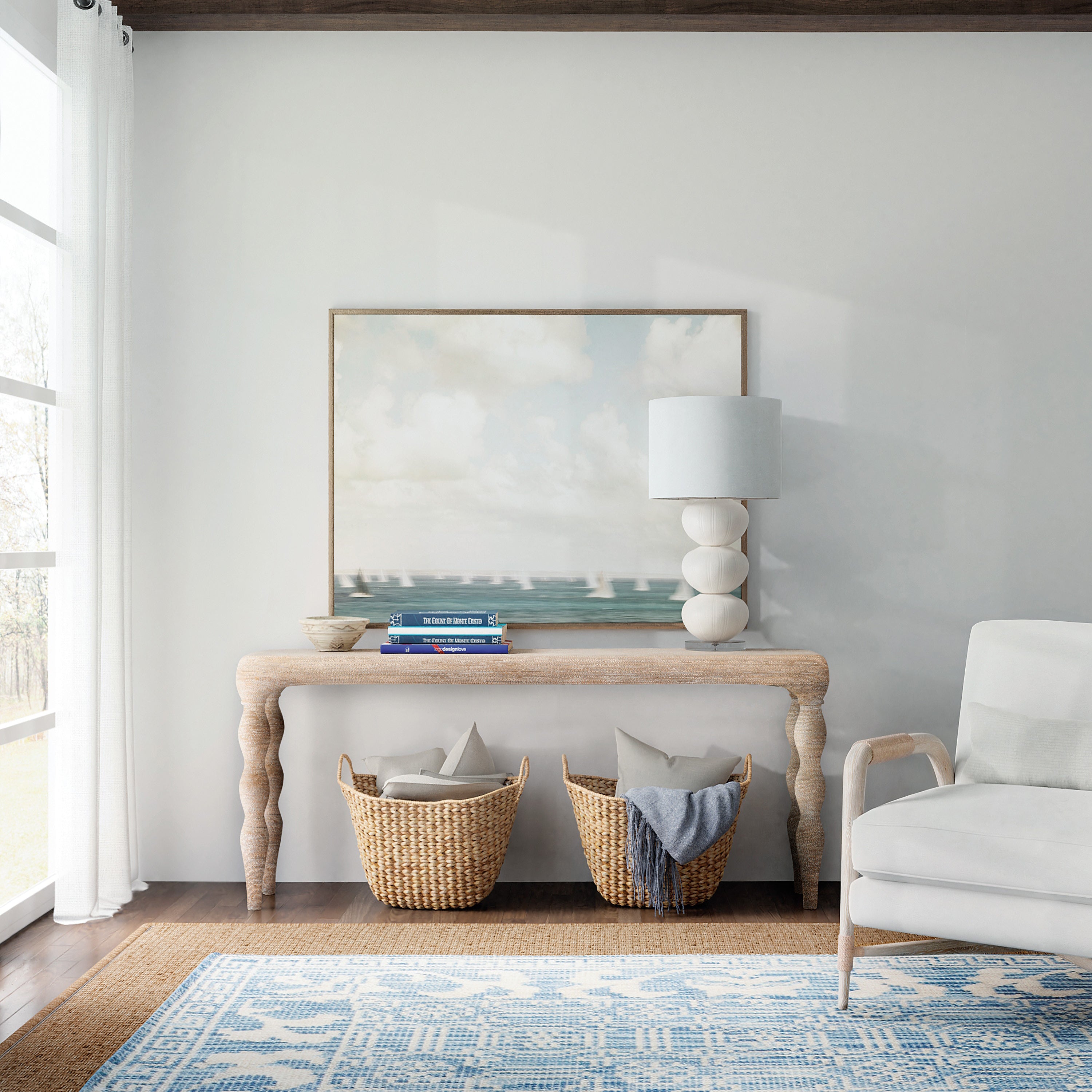 Hooker Furniture Serenity Bahari Console Table - 2Modern