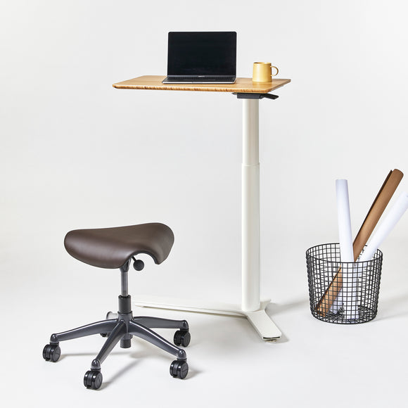 Humanscale Freedom Saddle Leather Task Stool - 2Modern