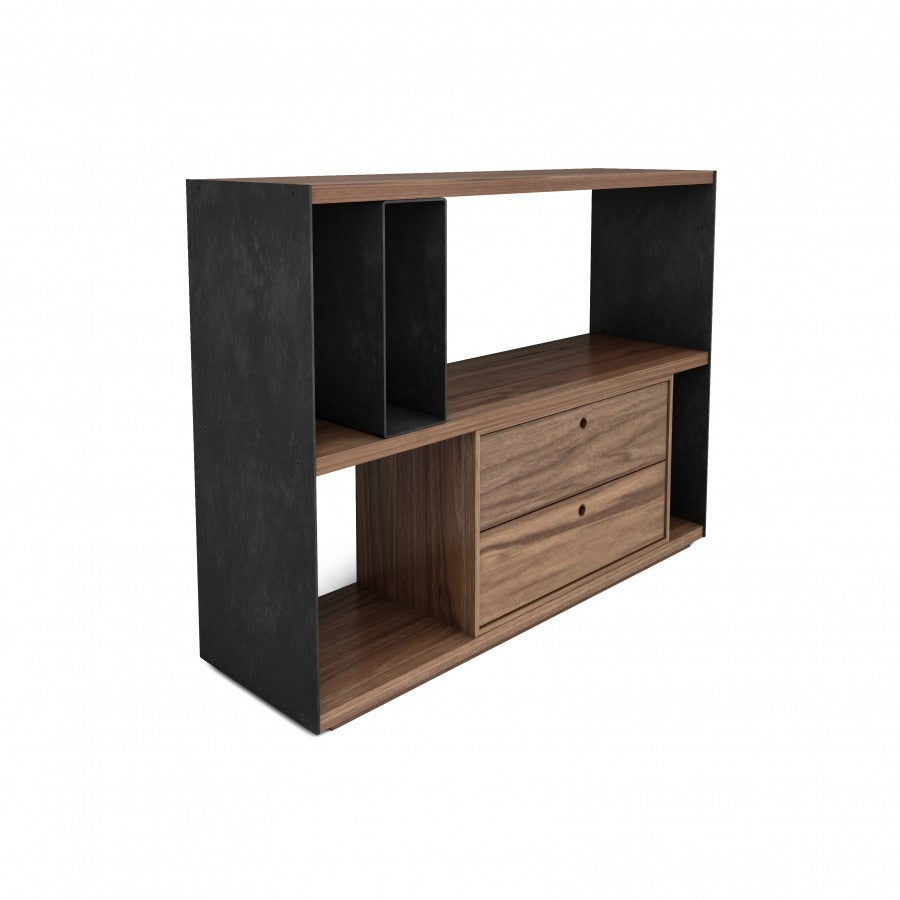 Huppe Wallride 3104E Bookcase - 2Modern