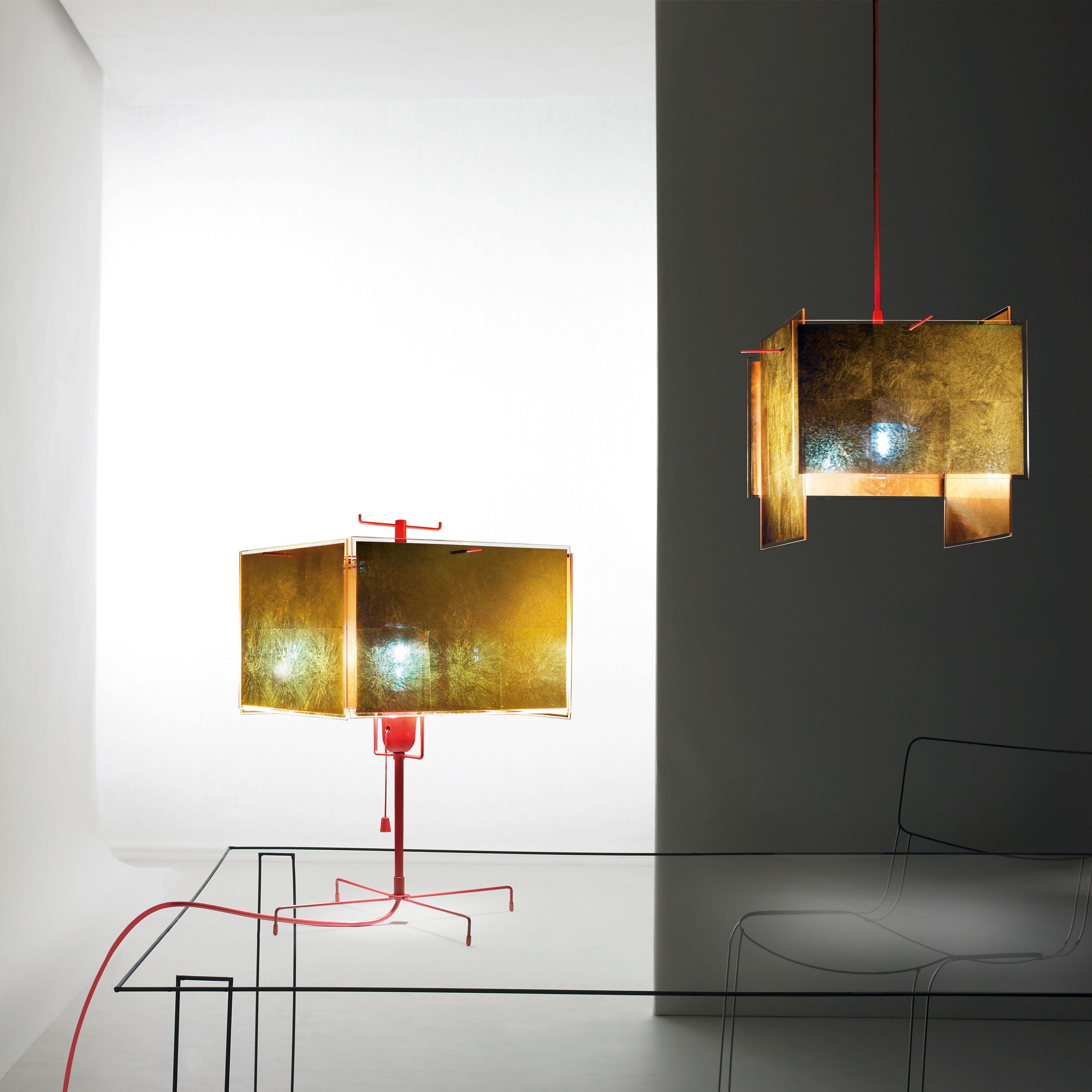 Ingo Maurer 24 Karat Blau Table Lamp - 2Modern