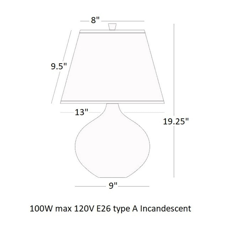Robert Abbey Dal Vessel Table Lamp - 2Modern