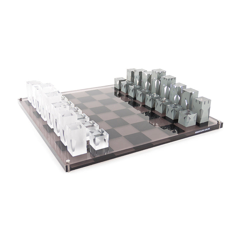 Jonathan Adler Acrylic Chess Set - 2Modern