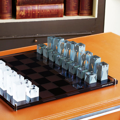 Jonathan Adler Acrylic Chess Set - 2Modern