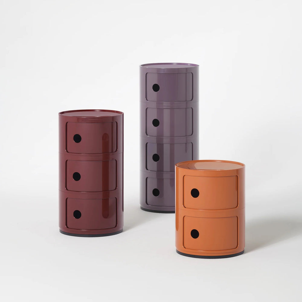 Kartell Componibili Round 2-Door Storage Tower - 2Modern