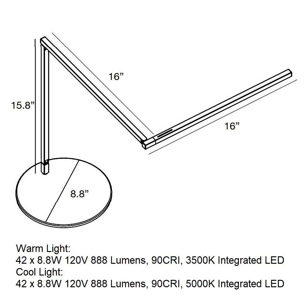 Koncept Z-Bar LED Desk Lamp - 2Modern