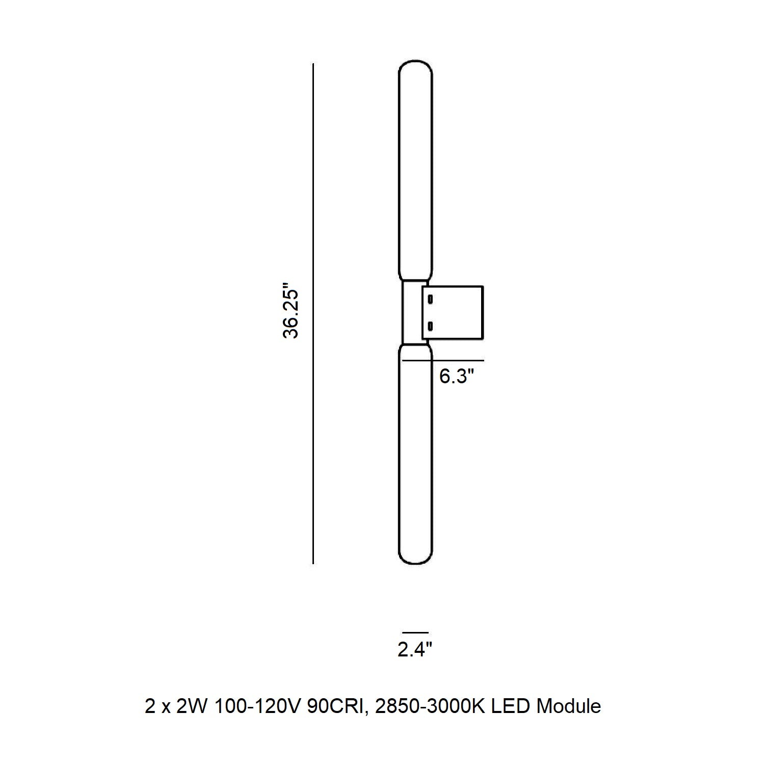 Lasvit Cipher Wall Sconce - 2Modern