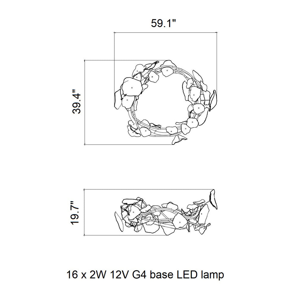 Lasvit Midsummer Chandelier - 2Modern