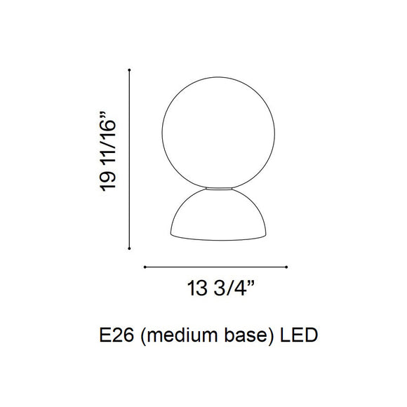 Lasvit Spacey Midnight Sun Floor Lamp - 2Modern