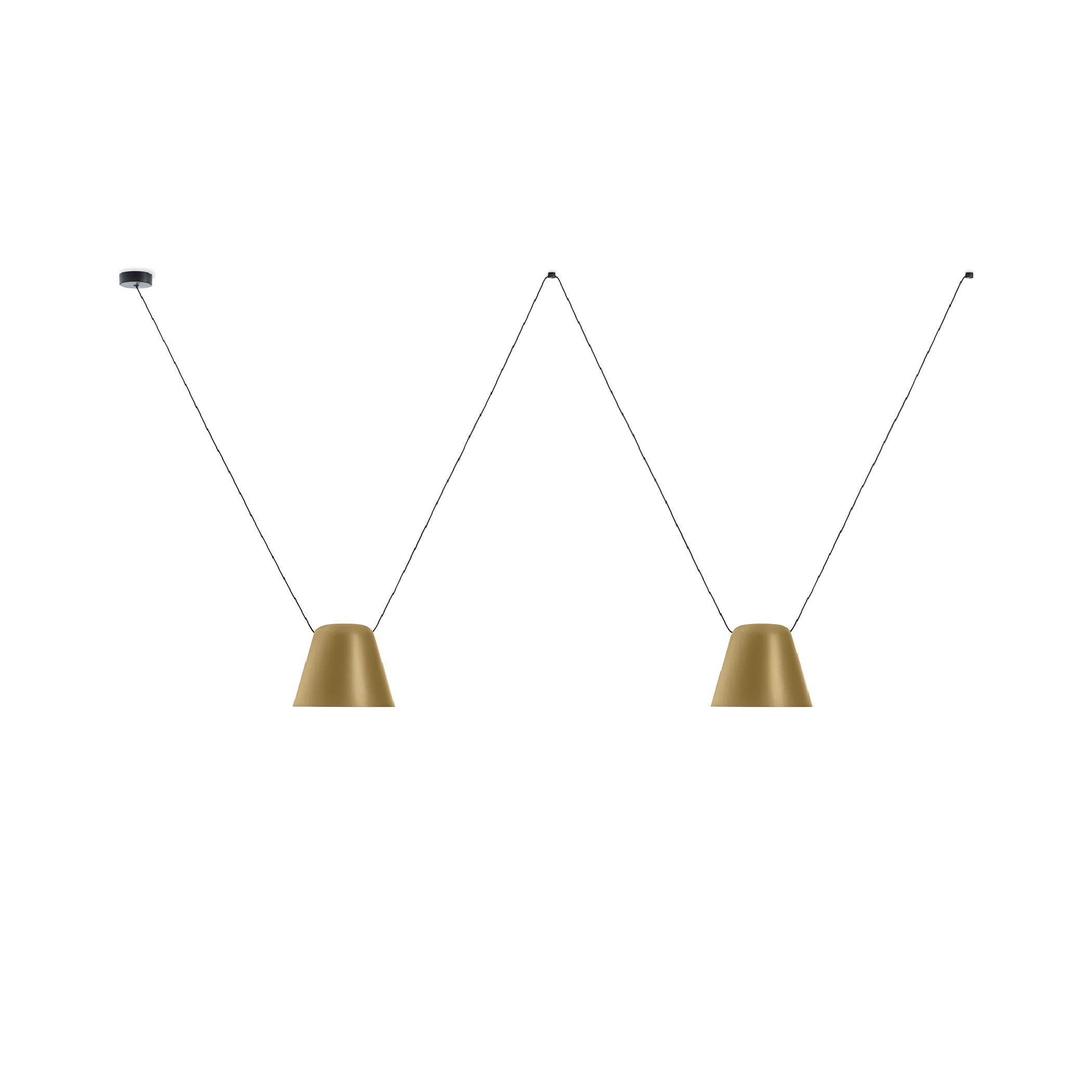 LedsC4 by Bover Attic Lateral Multi-Cone Pendant Light - 2Modern