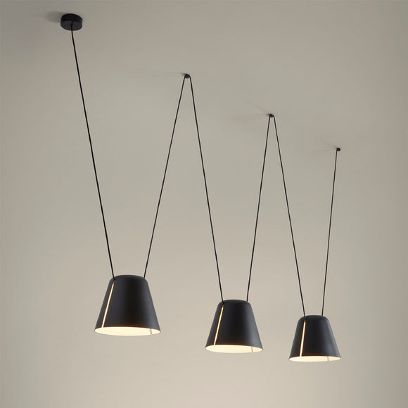 LedsC4 by Bover Attic Lateral Multi-Cone Pendant Light - 2Modern