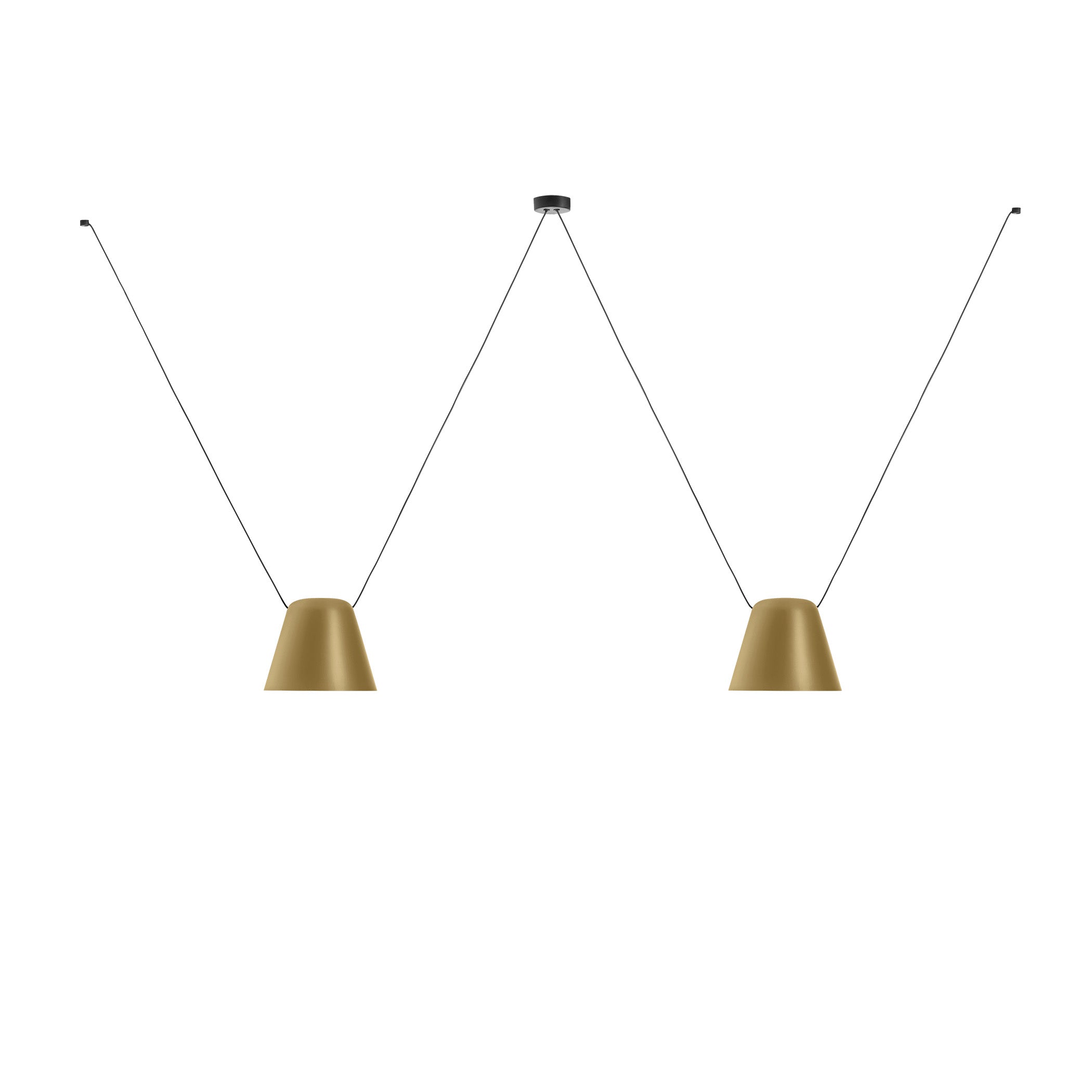 LedsC4 by Bover Attic Lateral Multi-Cone Pendant Light - 2Modern