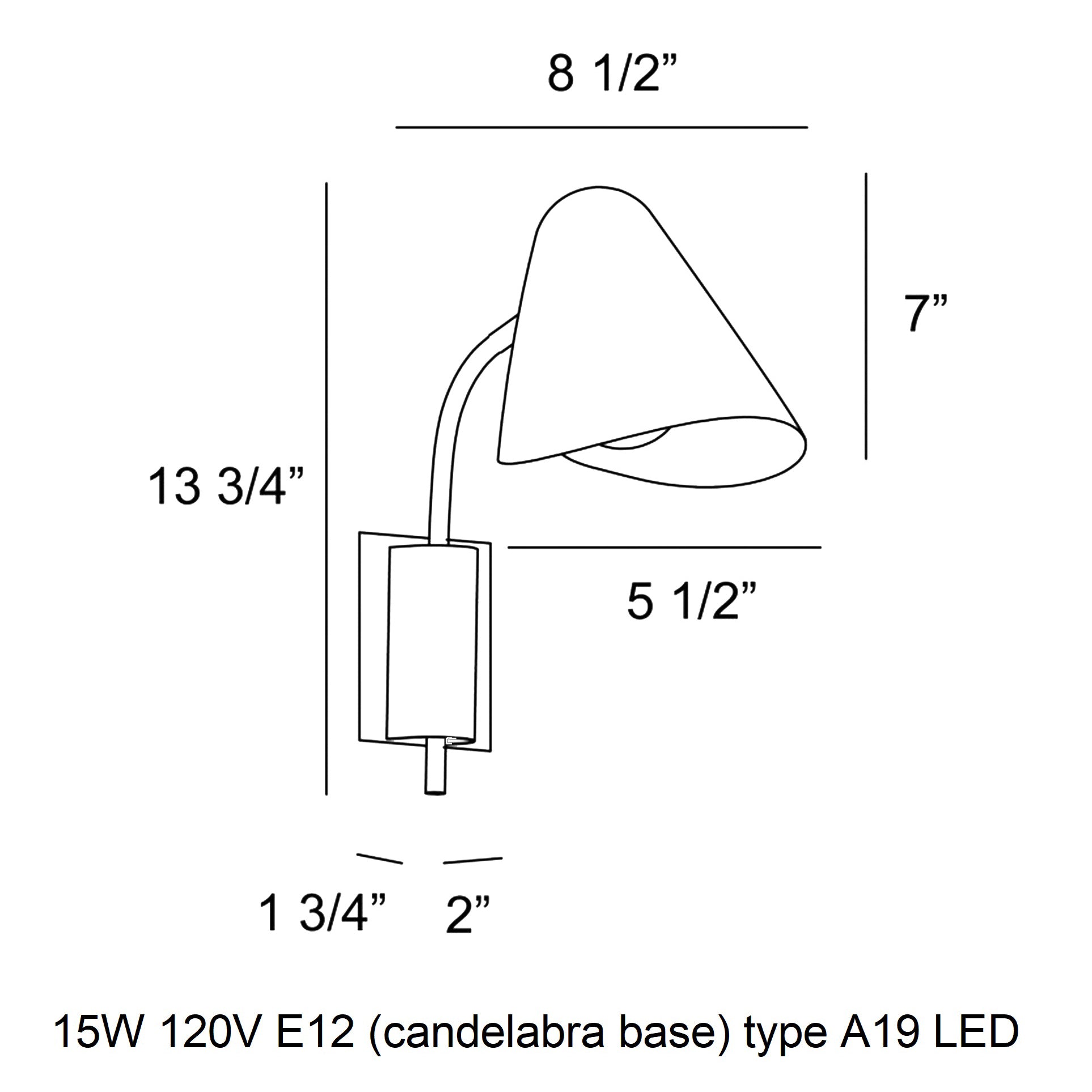 LedsC4 by Bover Organic Wall Sconce - 2Modern