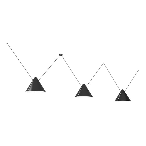 LedsC4 by Bover Super Attic Lateral Multi-Light Pendant Light - 2Modern