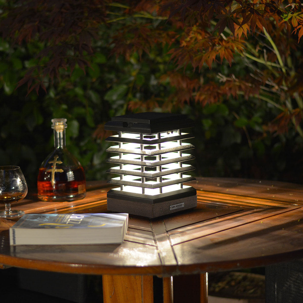 Les Jardins Tekura Solar Portable Outdoor Table Lamp - 2Modern