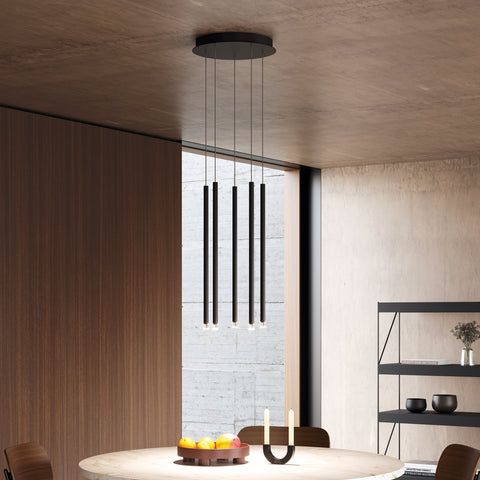 Lodes A-Tube Nano Multi-Light Round Pendant Light - 2Modern