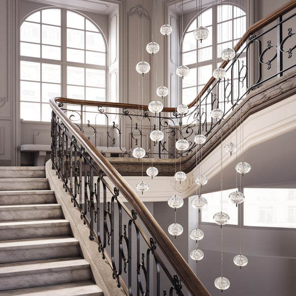 Lodes Jefferson Multi Light Round Pendant Light - 2Modern