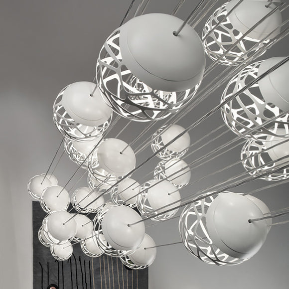 Lodes Kelly Cluster Sphere Multi-Light Pendant Light - 2Modern