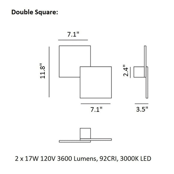 Lodes Puzzle Wall / Ceiling Light - 2Modern